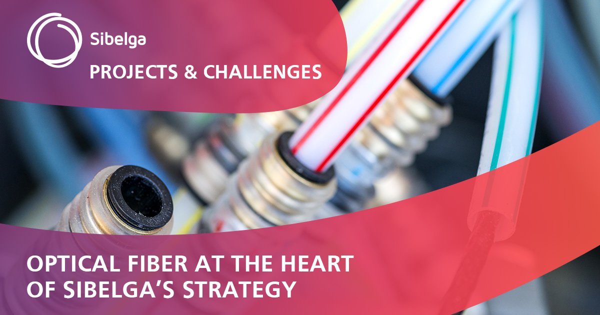 Optical fiber at the heart of Sibelga’s strategy - Sibelga