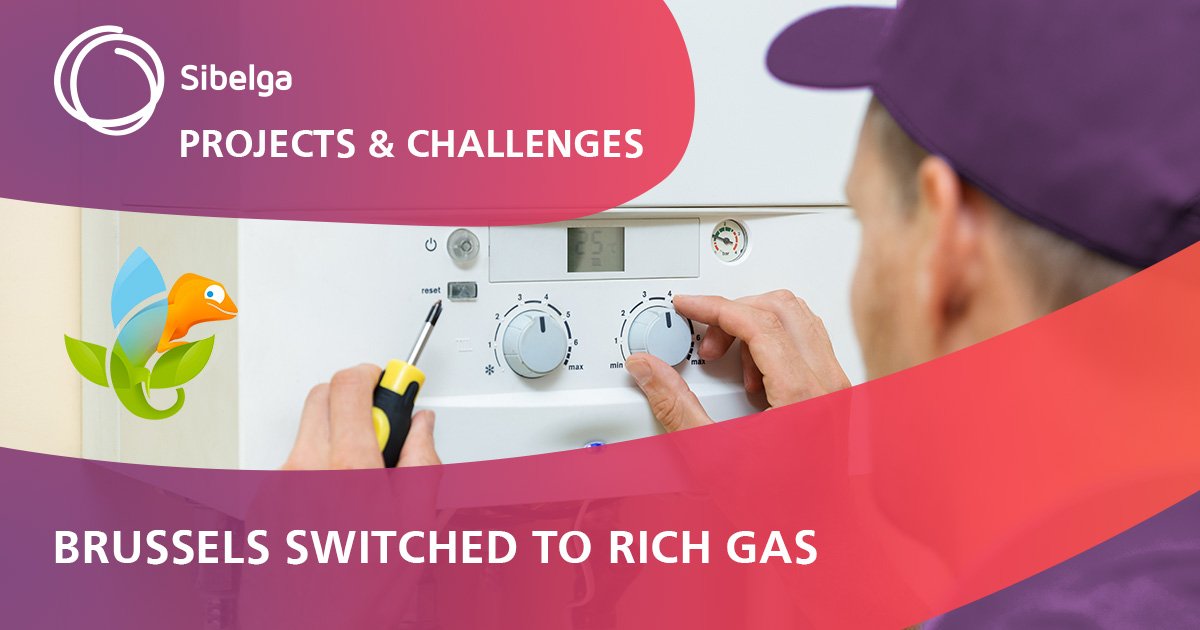Successful transition to rich gas in Brussels - Sibelga