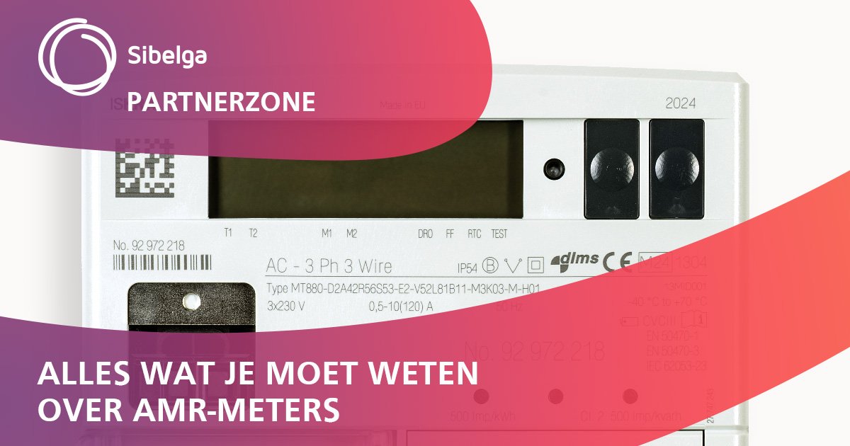 Wat is een AMR-meter? - Sibelga