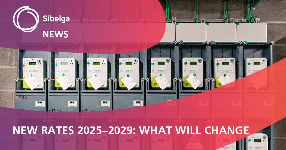 New rates 2025-2029: what will change - News - Sibelga