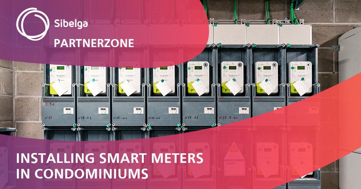 Installing smart meters in condominiums - Sibelga